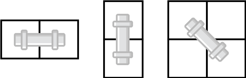 [BOJ] 17070. 파이프 옮기기 1